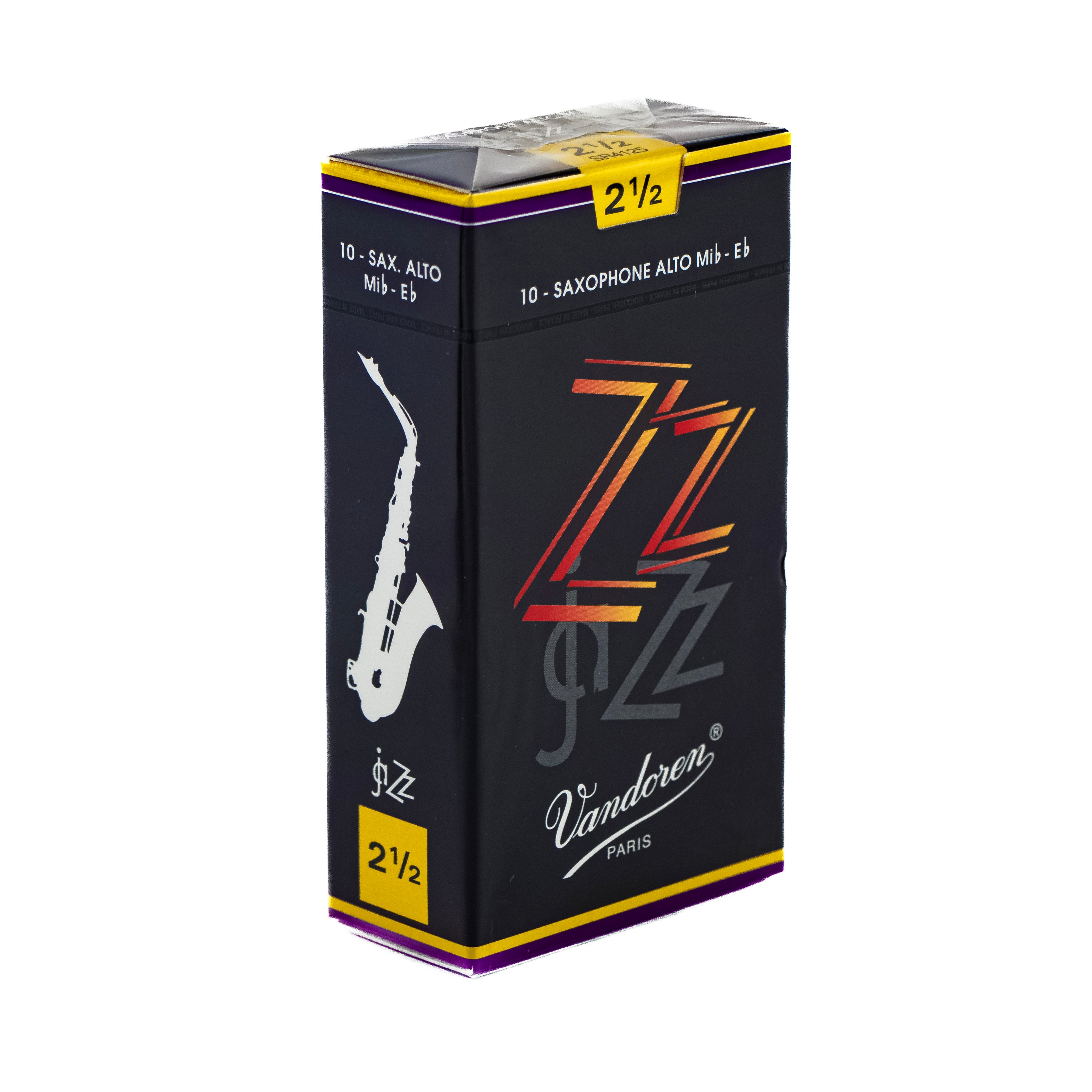 Vandoren ZZ Jazz Alto Saxophone Reeds | Fleming Musical Instruments ...