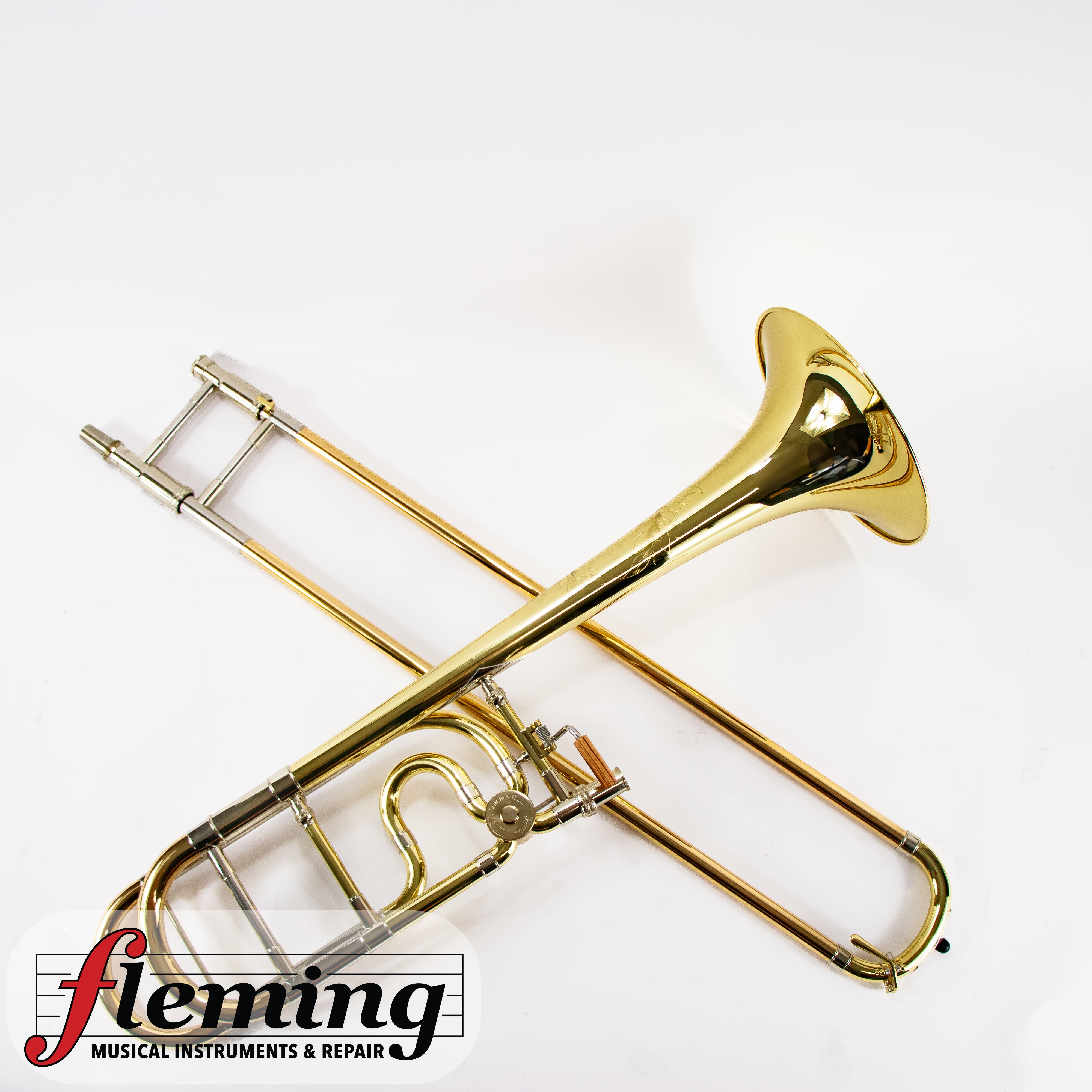 S.E. Shires TBALESSI Alessi Artist Model Tenor Trombone - Clear Lacque ...